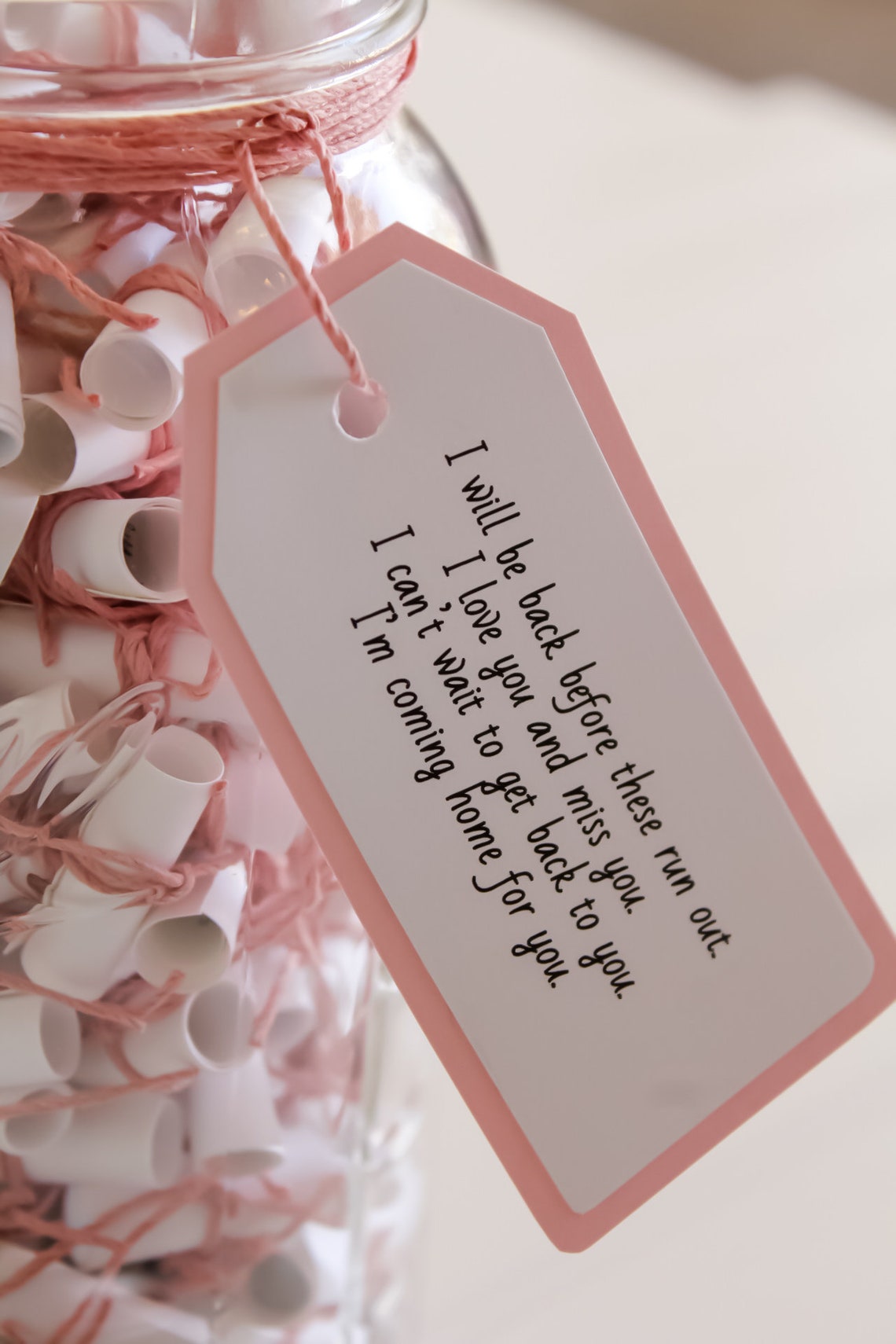 365 Message Filled 64oz Mason Jar Love - Etsy