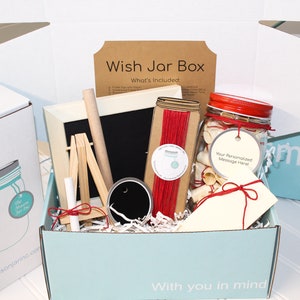 DIY Wish Jar Kit Box Customized Wish Jar Kits for Every Occasion - Etsy
