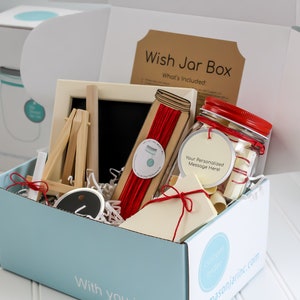 DIY Wish Jar Kit Box Customized Wish Jar Kits for Every Occasion - Etsy