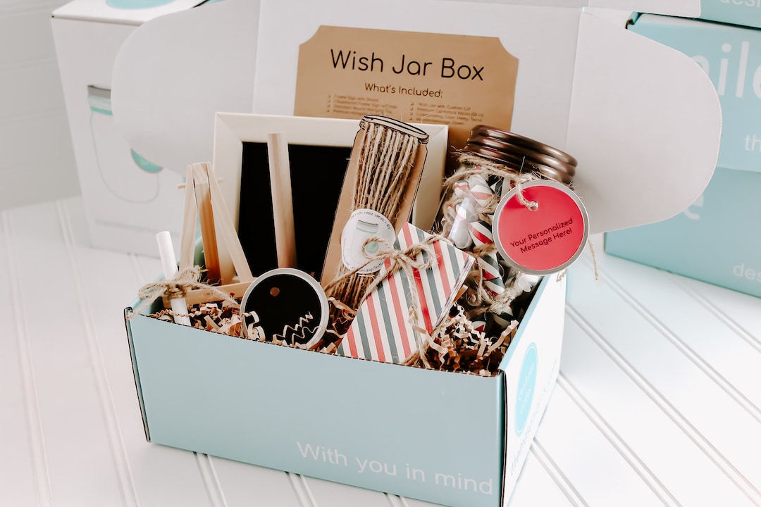 Wish Jar Box Kit Patriotic - Etsy