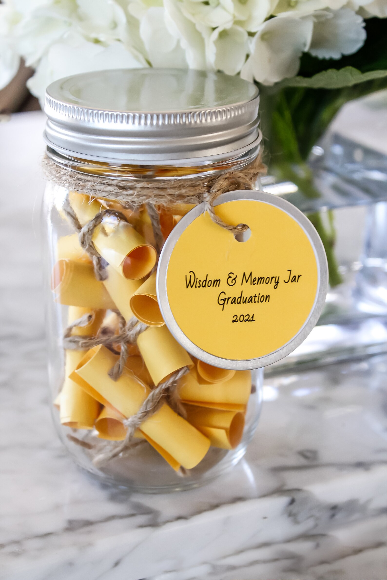 Message Filled Wish Jar graduation - Etsy