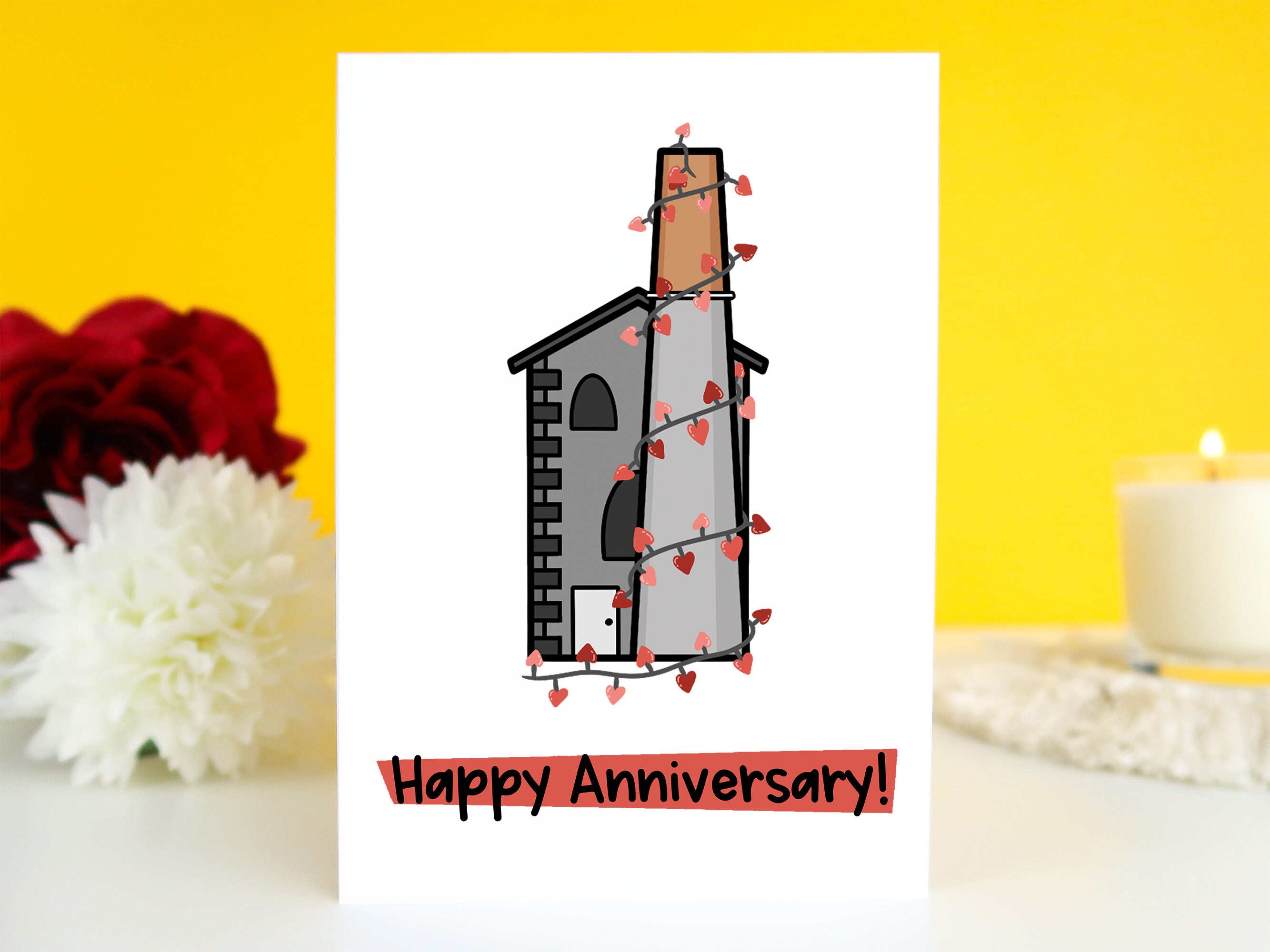 Cornish Engine House Anniversary Card Tin Anniversary Card - Etsy