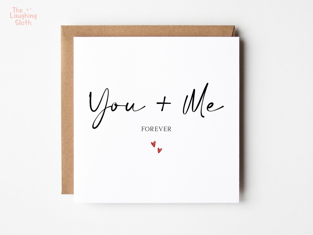 Anniversary Card, 1 Year Together Card, 1st Anniversary, Boyfriend ...