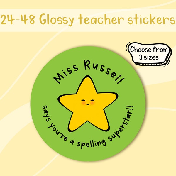 Reward Stickers English - Etsy