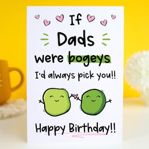 Funny Dad Birthday Card Funny Birthday Card for Dad Silly - Etsy