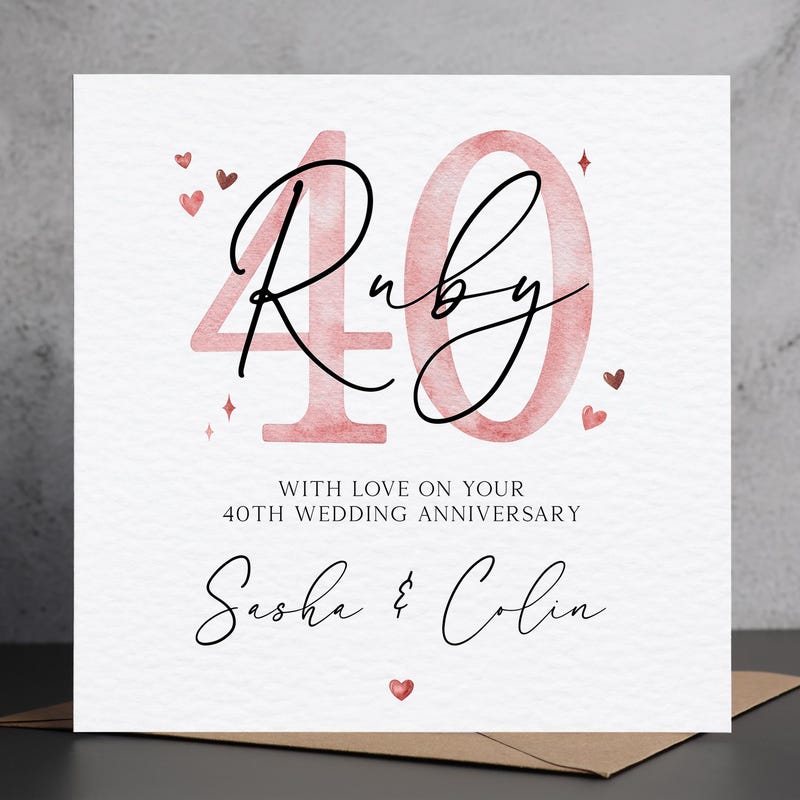 Ruby Wedding Anniversary Gifts - 60+ Gift Ideas for 2026