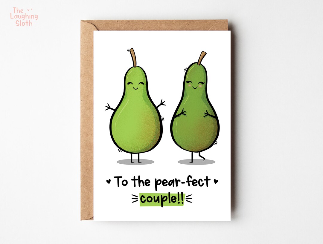 Perfect Couple Funny Wedding Card - Cheesy Couple Card - Funny ...