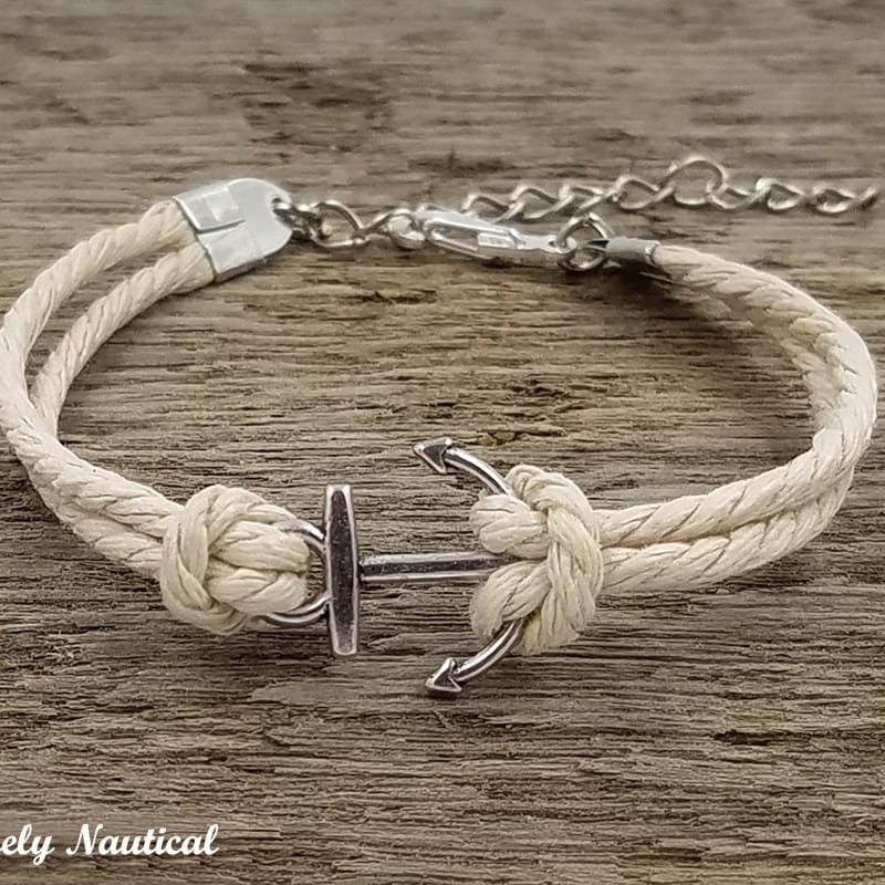 Anchor Bracelet - Etsy