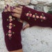 Knit Fingerless Gloves, Fingerless Mittens, Winter Accessories, Knit ...