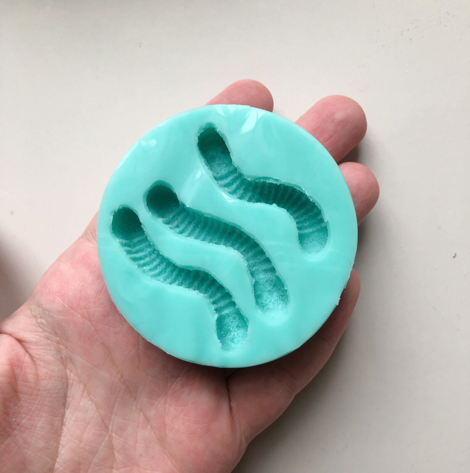 Sour Gummy Worm Mold Epoxy Resin Mold Silicone Mold Kawaii | Etsy