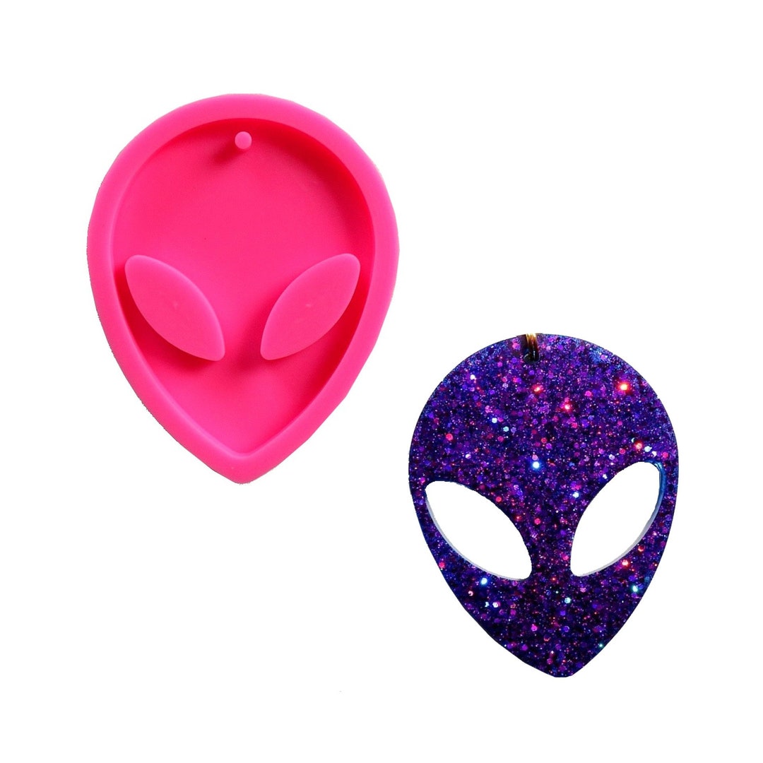 Alien Head Silicone Resin Mold UFO Unique Epoxy Crafting - Etsy