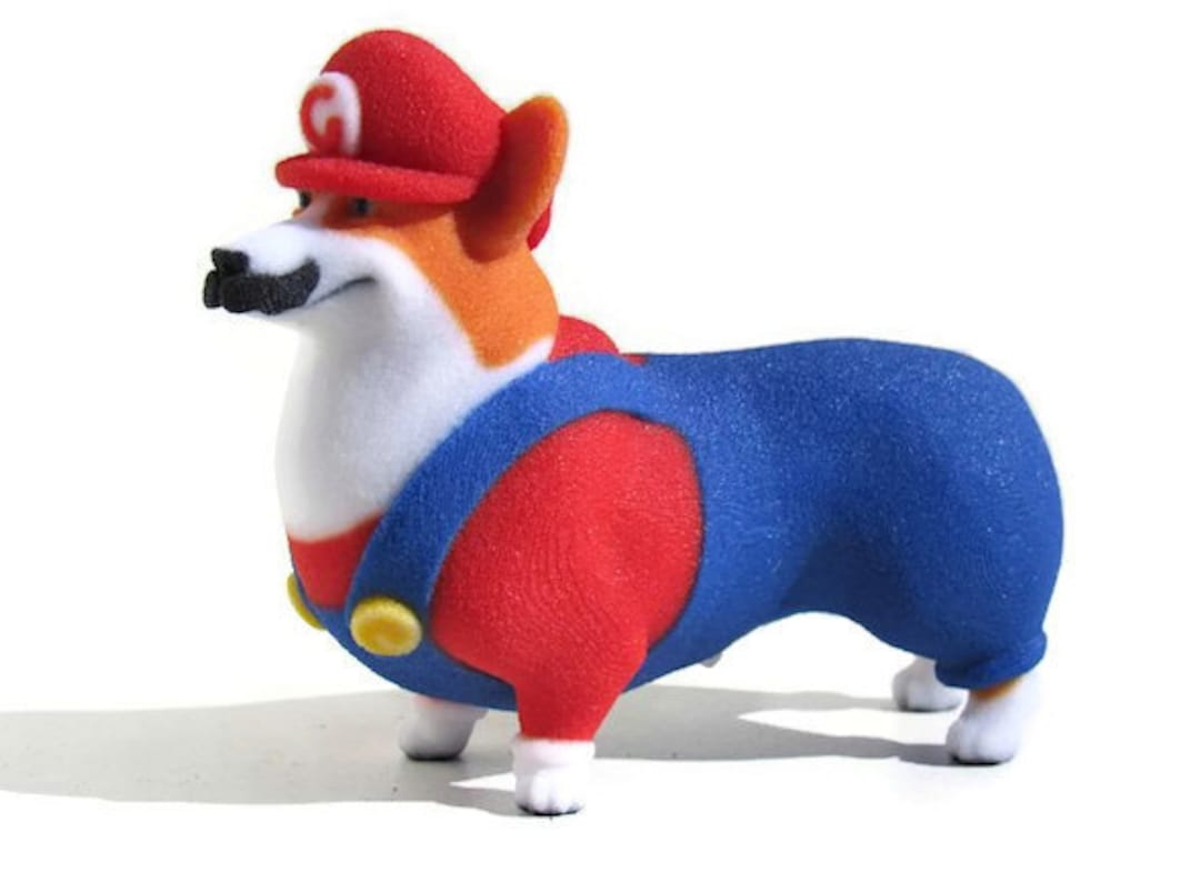 Super Corgio (mario Corgi) - Etsy