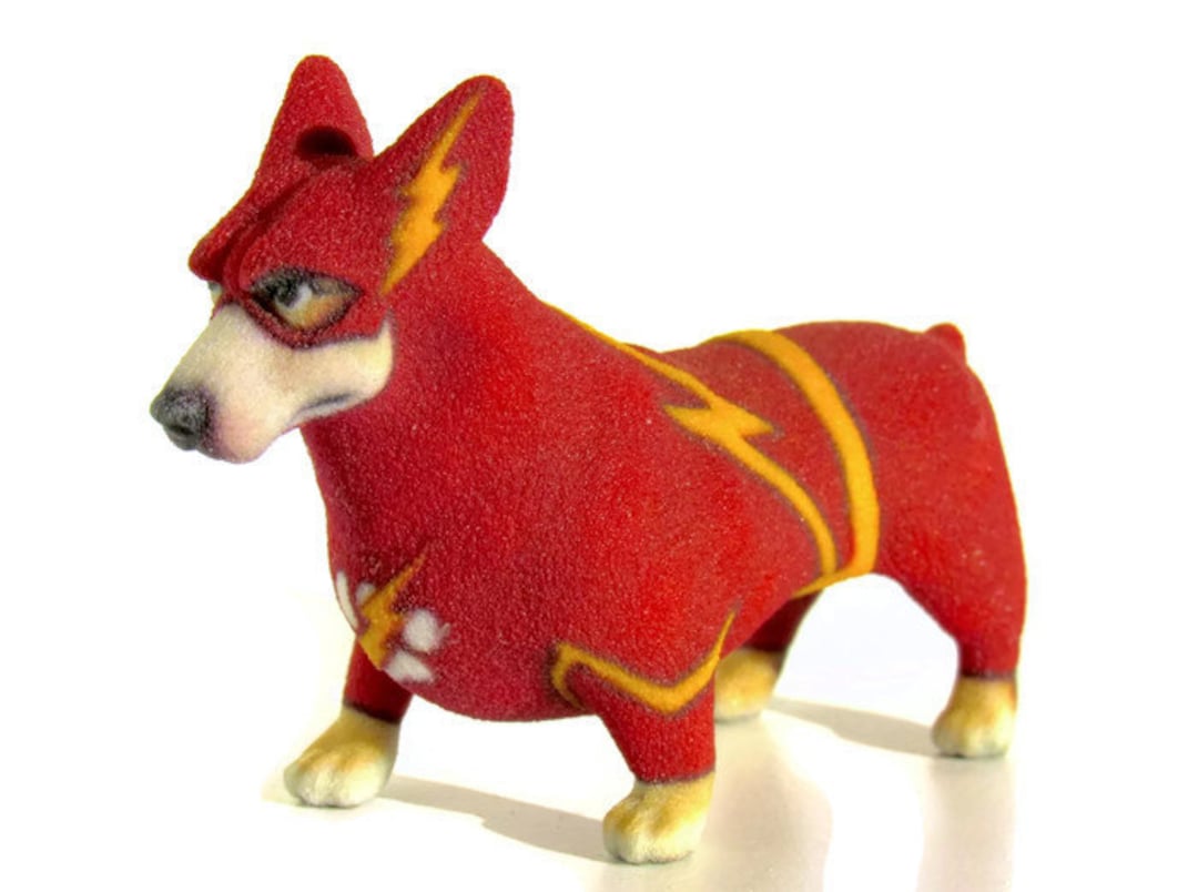 The Flash Corgi - Etsy