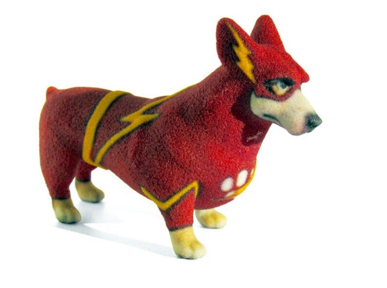 The Flash Corgi - Etsy