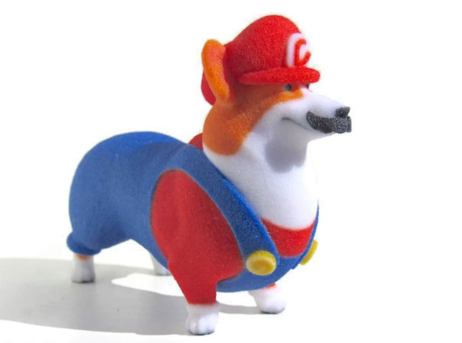 Super Corgio mario Corgi - Etsy