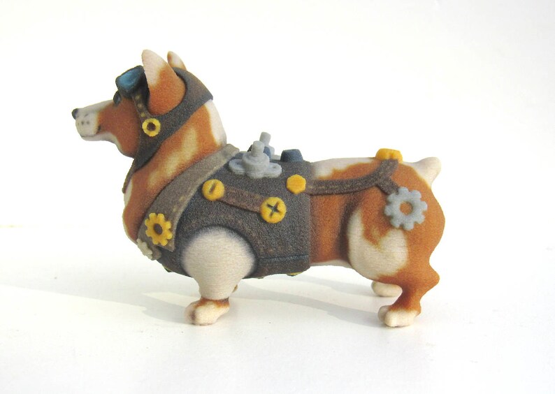 Steampunk Corgi - Etsy