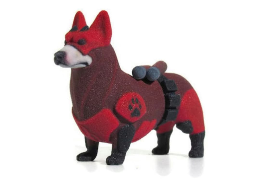 Daredevil Corgi (the Corgi of Hell's Kitchen) - Etsy