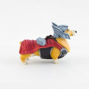 Thorgi the Corgi God of Thunder - Etsy