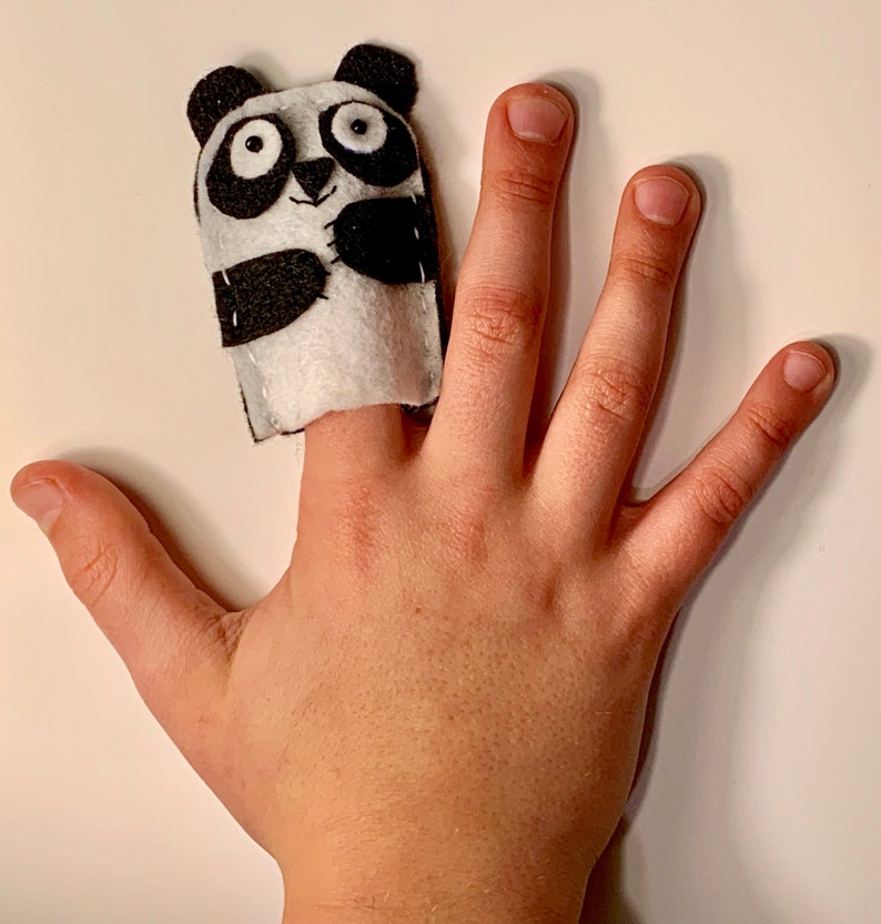 Finger Puppet Toys Felt Finger Puppets Toddler Toys Montessori Toys ...