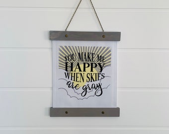 You Make Me Happy When Skies Are Grey Sheet Music Print, You Are My ...