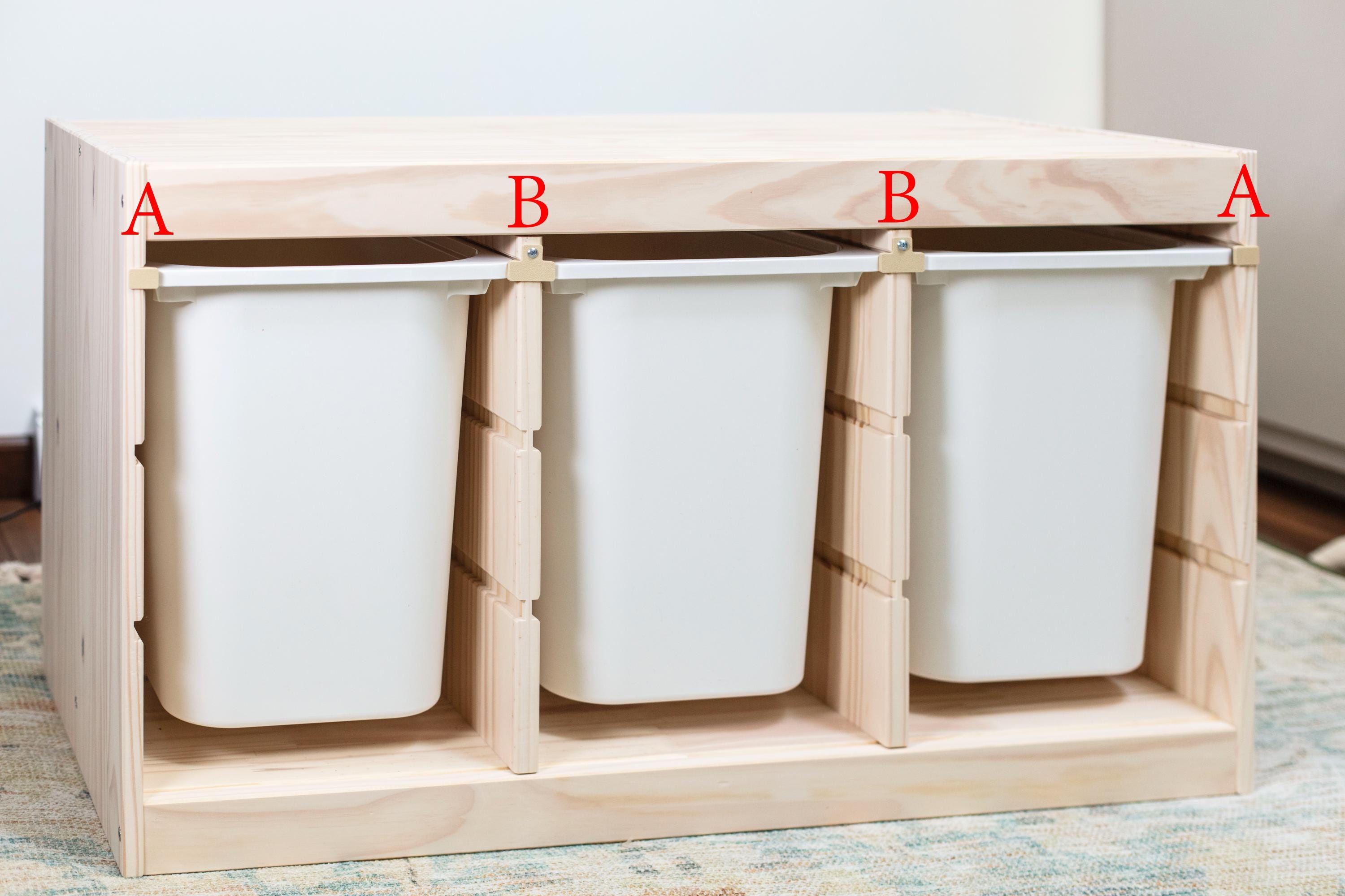 IKEA Trofast Drawer Stops for Wooden Frame: 3d-printed Guides - Etsy