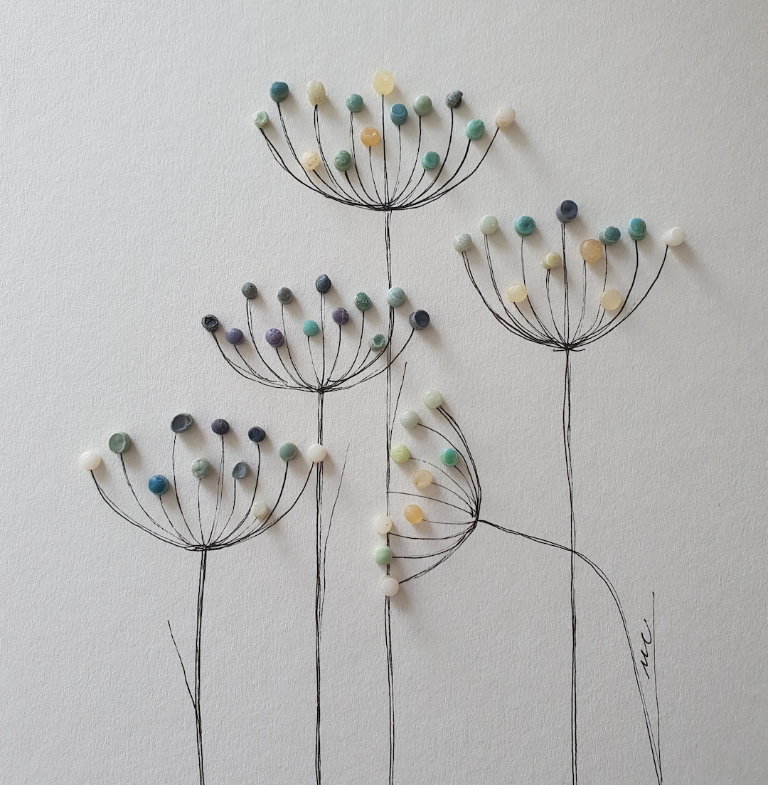 Mix of Colours. Nurdle Seed Heads. Made From Plastic Pellets - Etsy