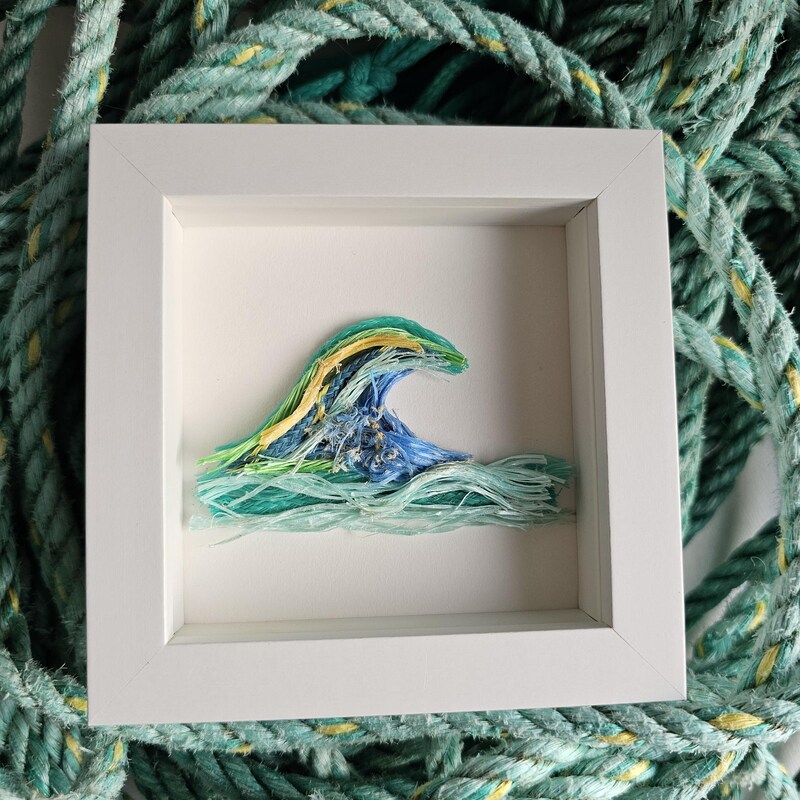 Marine Debris Art - Etsy