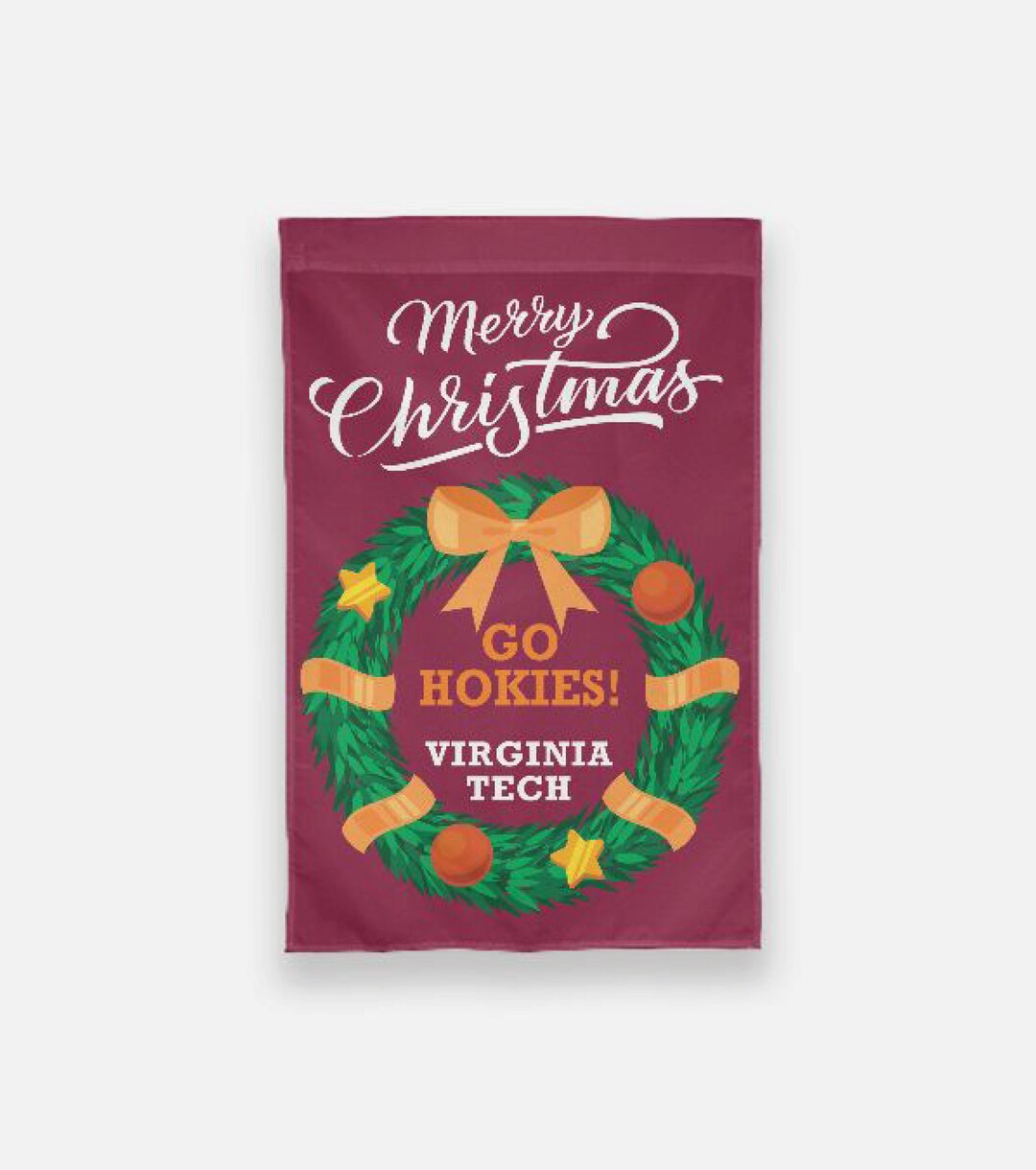 Virginia Tech-christmas Garden Flag, Go Hokies! - Etsy
