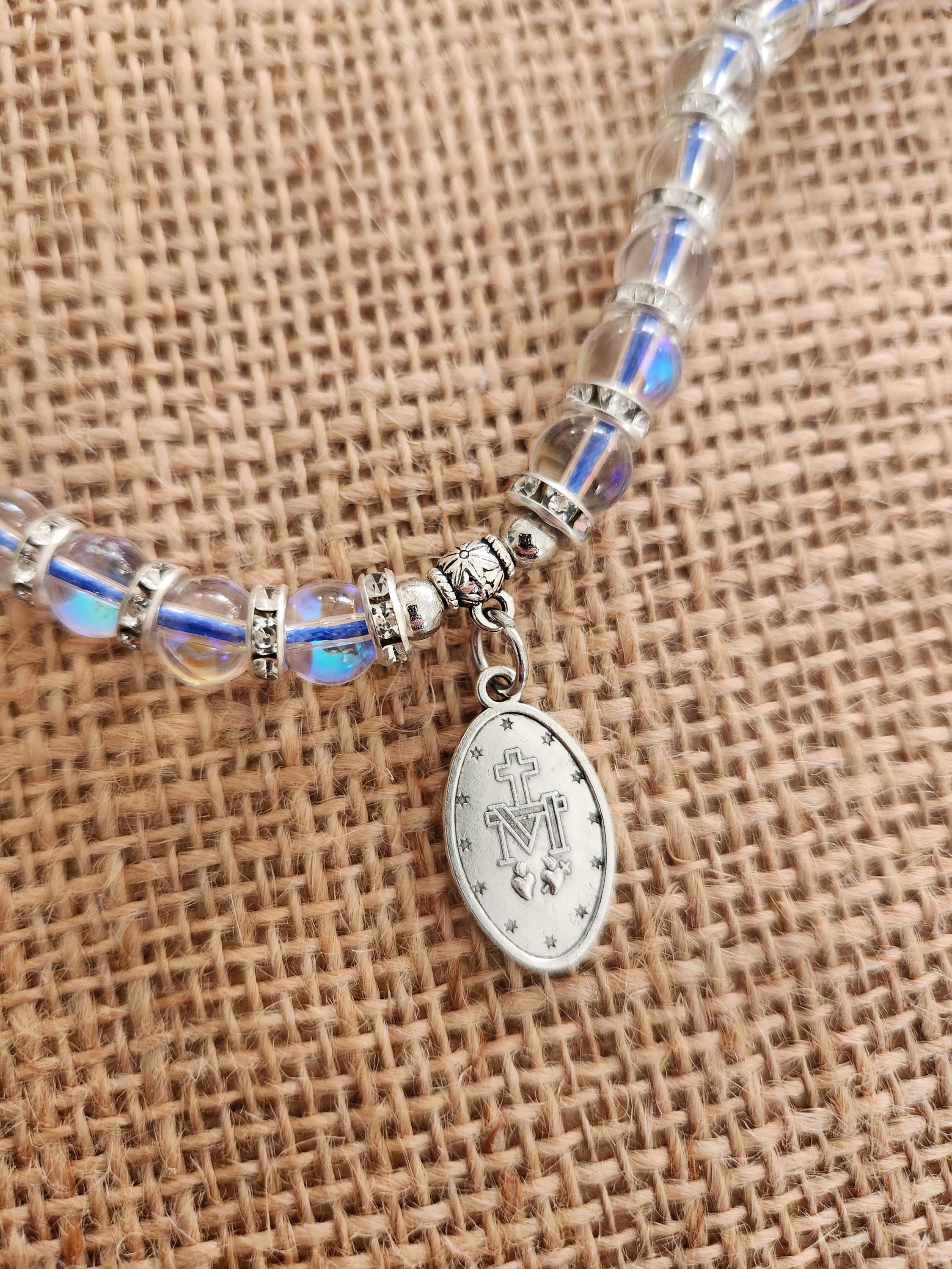 Our Lady of the Miraculous Medal Keychain, Bracelet, for Sacred Codes ...