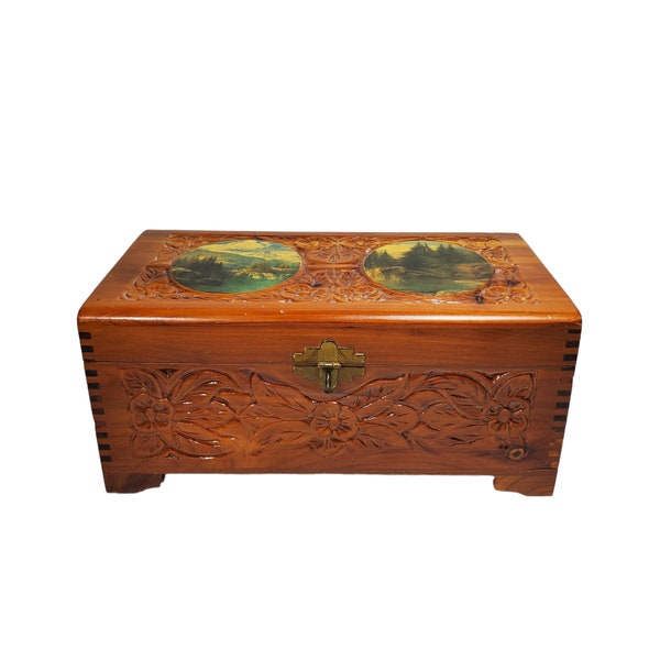 Keepsake Trunk Wood - Etsy