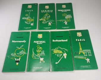 Vintage Travel Guide - Etsy