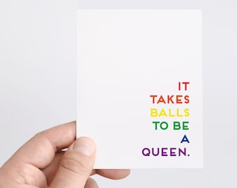 Coming Out Card for Expressing LGBTQ Pride Support - Etsy