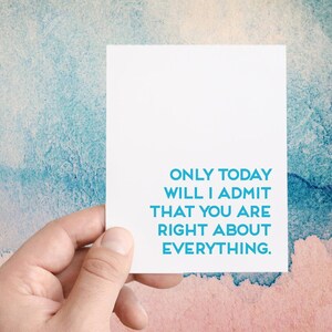 Funny Birthday Card for Mom or Dad, Know It All Gifts, Always Right ...