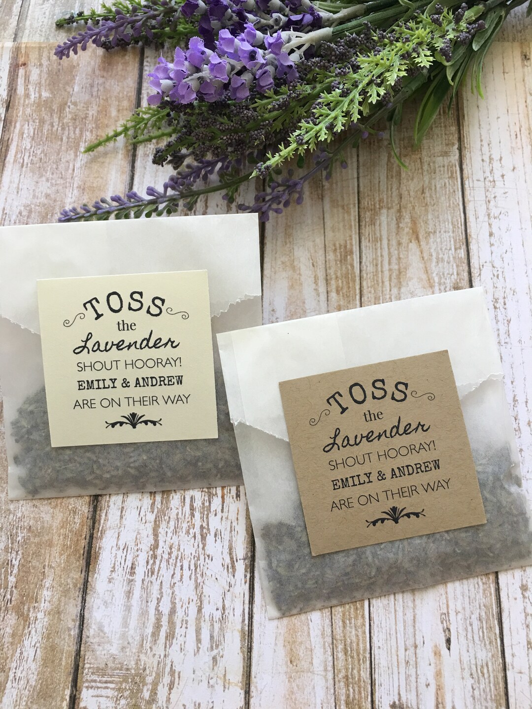 24 ~ Lavender Wedding Toss Bags,"toss the Lavender", Wedding Send Off ...