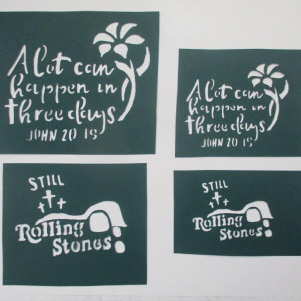 Empty Tomb Stencil - Etsy