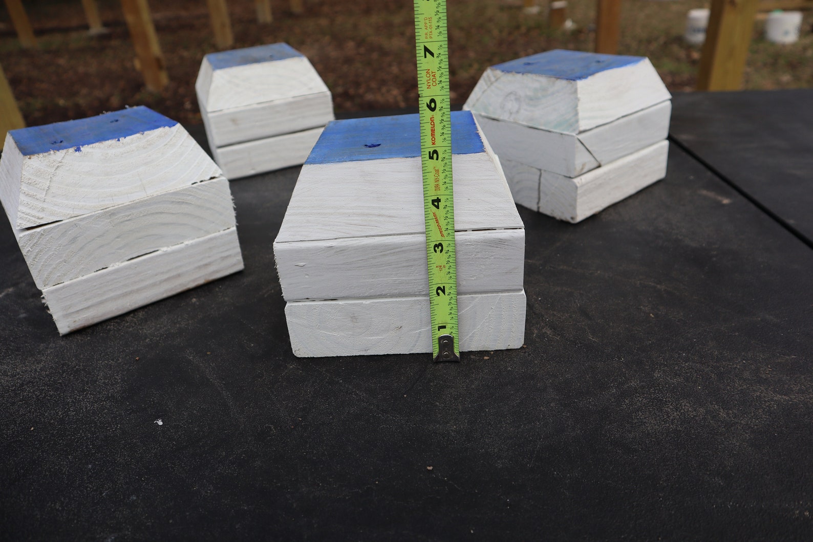 SET OF 4 Ninja Warrior Block Steps Obstacle Obstacles Floor Balance USA ...