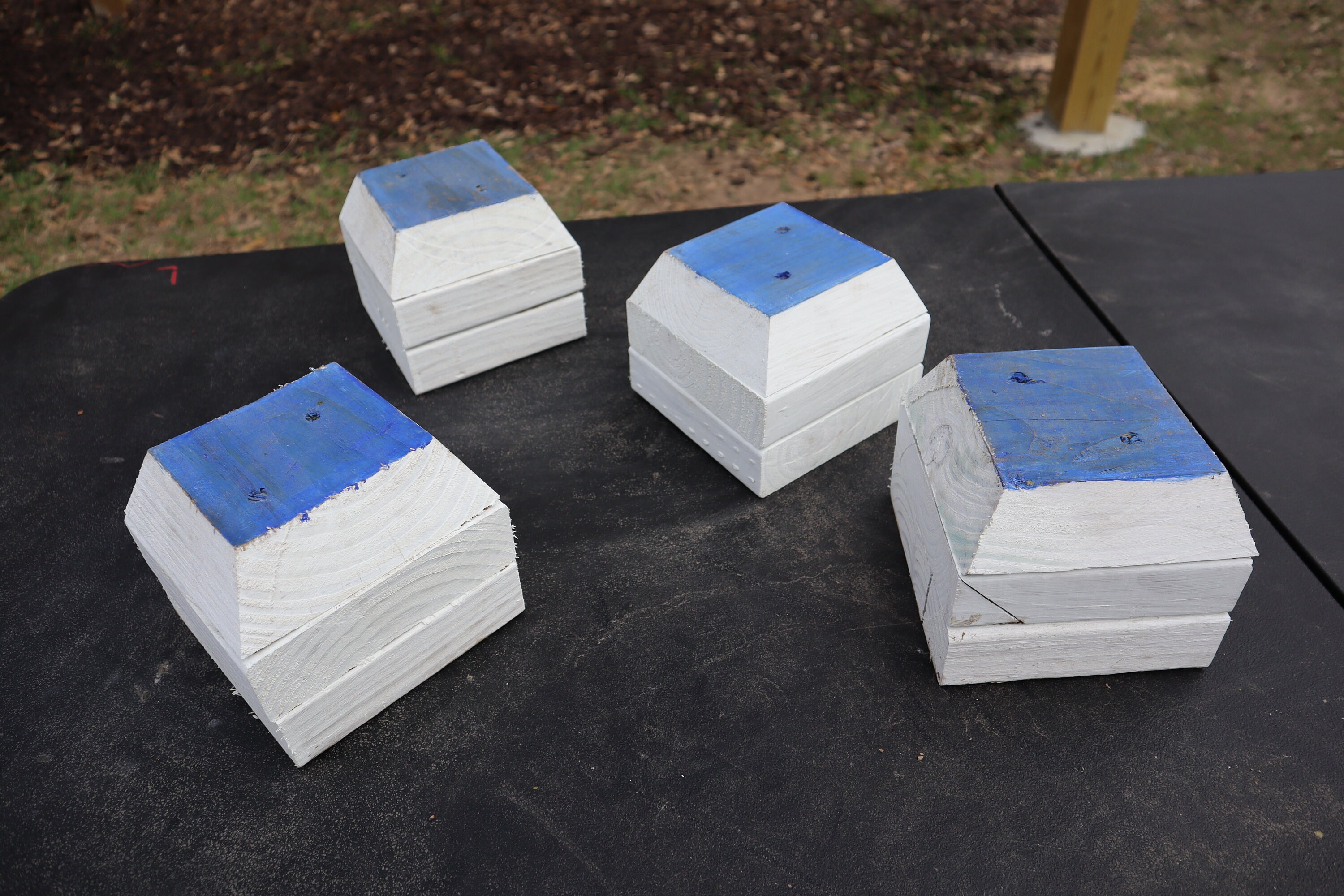 SET OF 4 Ninja Warrior Block Steps Obstacle Obstacles Floor Balance USA ...