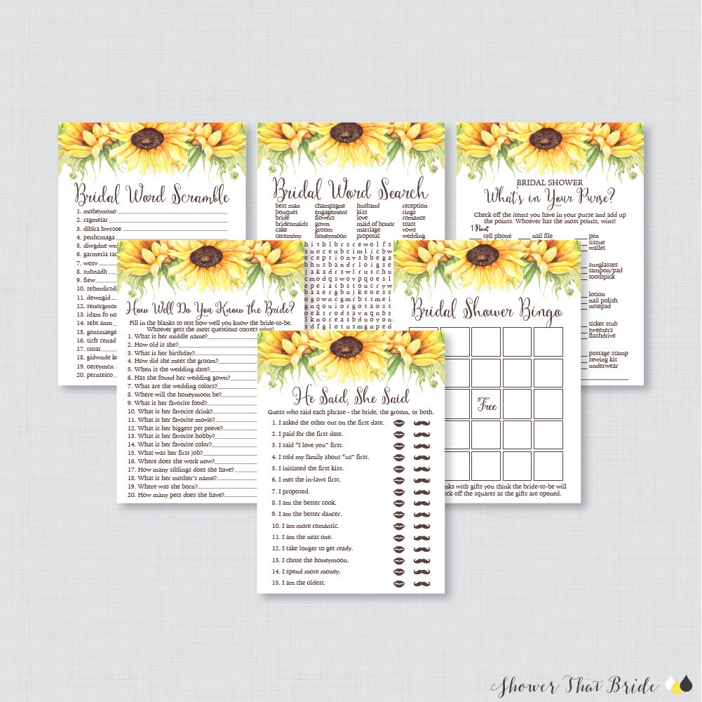 Paper & Party Supplies Party Supplies Sunflower Pass the Poem Instant ...