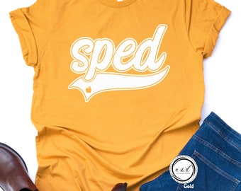 Sped Team Shirt - Etsy