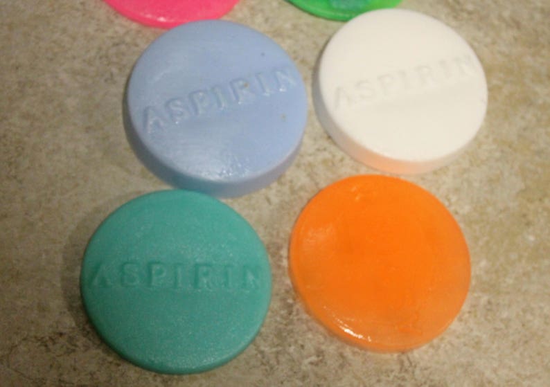Chill Pill Soap - Aspirin Soap - Medical Student Gift - Best Dr Gift ...