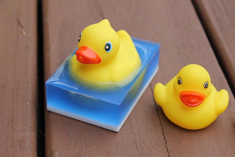 Duck Soap Favors Rubber Duckie Soap Duck Gifts Baby - Etsy