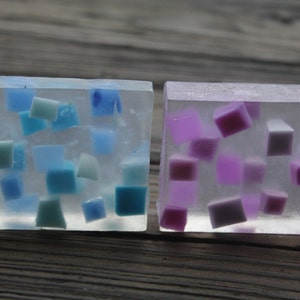Mosaic Soap, Blue Soap, Frozen Soap, Beach Soap, Decorative Soaps, Soap ...