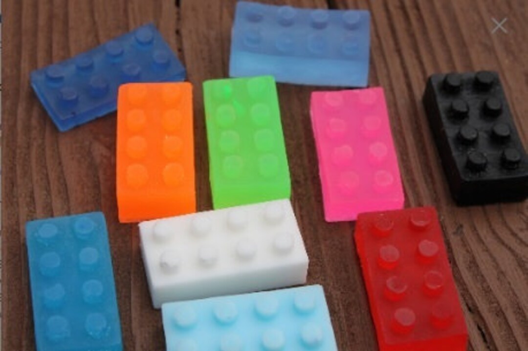 Building Block Soap - Brick Soap - Block Soap Favors - Party Favors ...