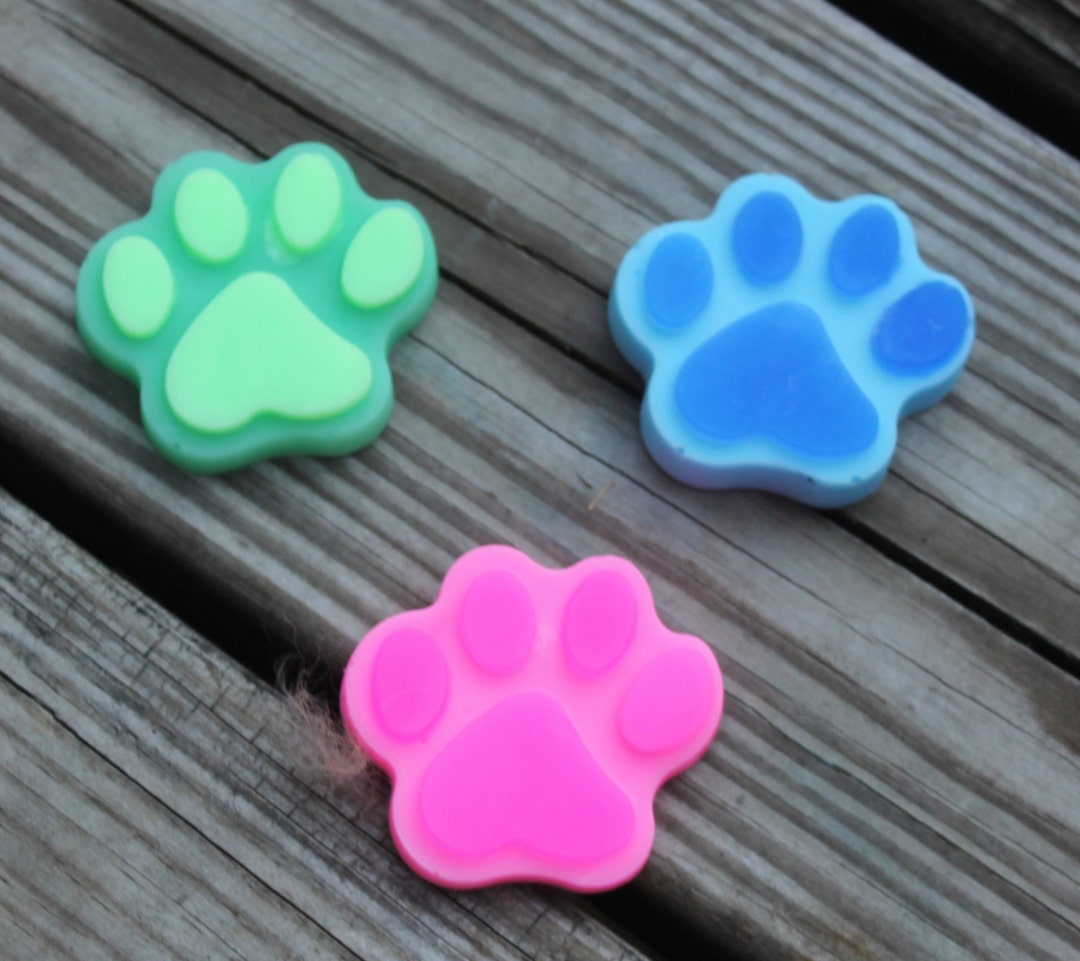 Dog Print Soap - Paw Print Soap - Dog Lover Gift - Animal Soap - Animal ...