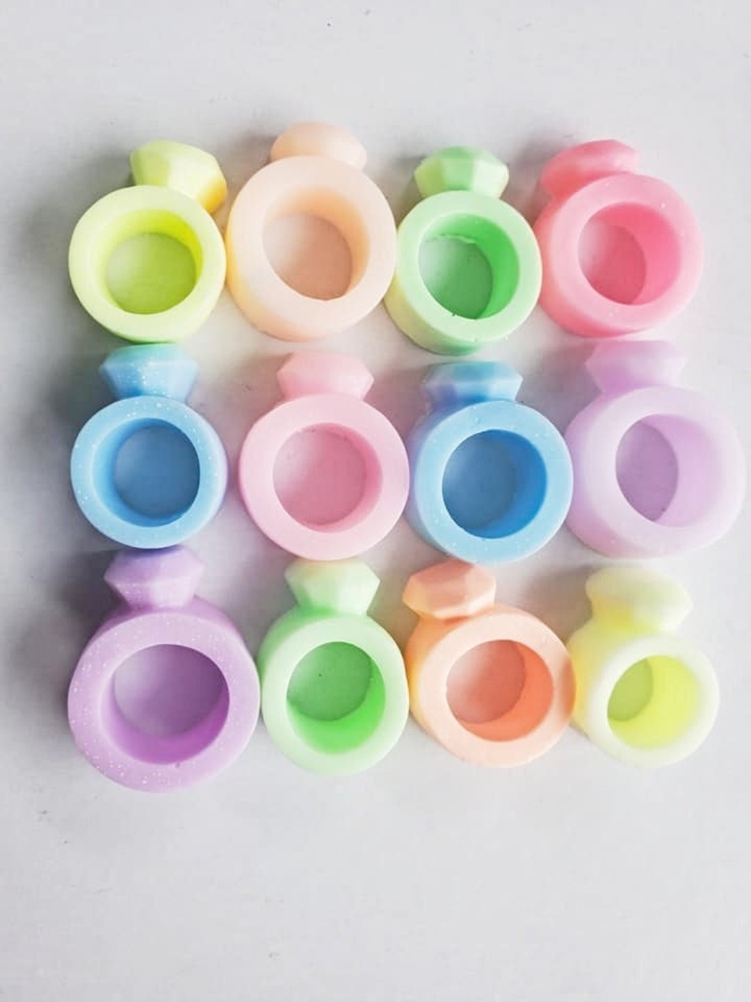 30 Bulk Ring Soaps, Princess Birthday, Wedding Shower Favors, Bridal ...