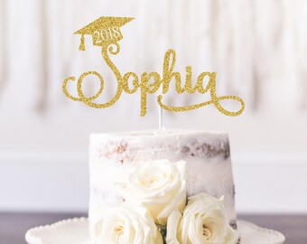 Graduation cake topper | Etsy