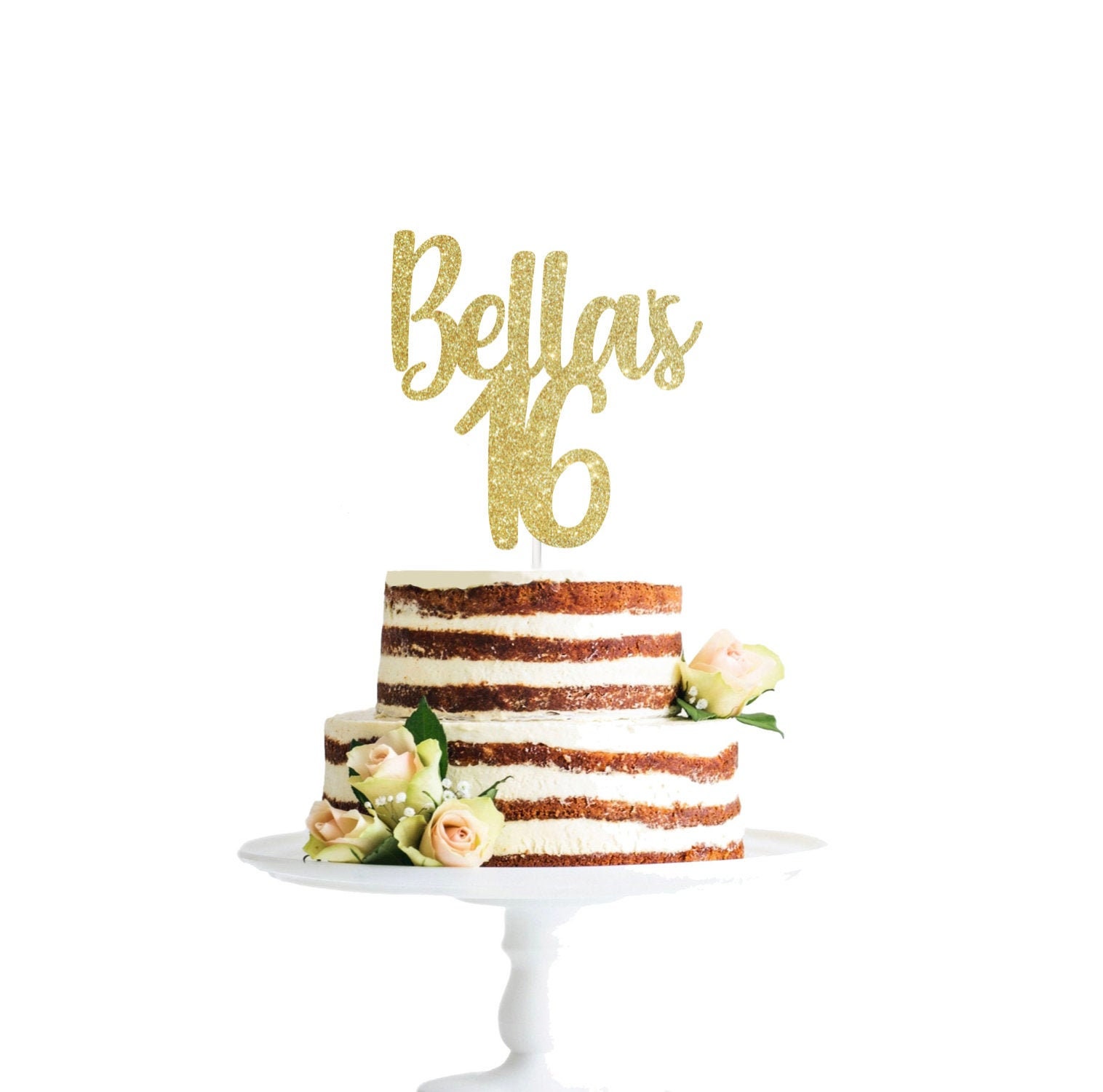 Custom16th Birthday Cake Topper Happy Sweet 16 Birthday Cake Etsy custom16th-birthday-cake-topper-happy-sweet-16-birthday-cake-etsy