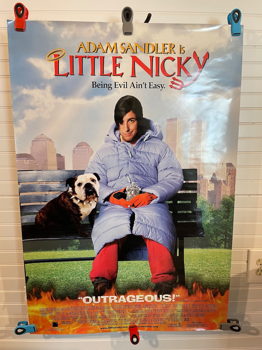 Vintage 2000 “little Nicky” 27” X 40” Movie Poster - Etsy