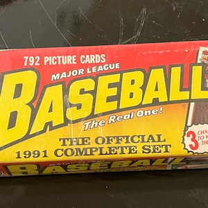 Vintage 1991 Topps 40 Years Complete Set-792 Baseball Trading Cards-new ...
