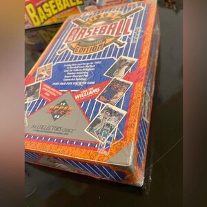 1992 Edition Upper Deck MLB Baseball Sealed Box - Etsy